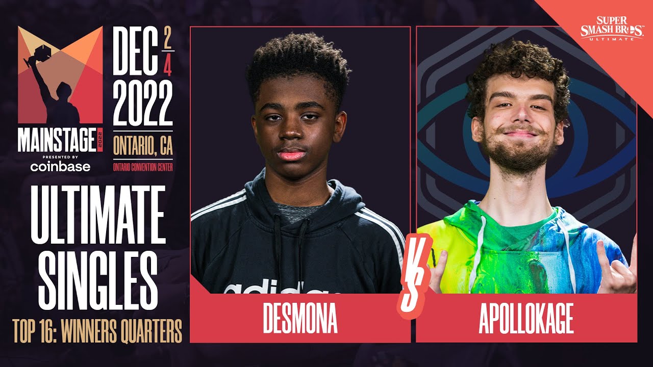 Desmona (Steve) vs ApolloKage (Snake) - Ultimate Top 16 Winners Quarter ...