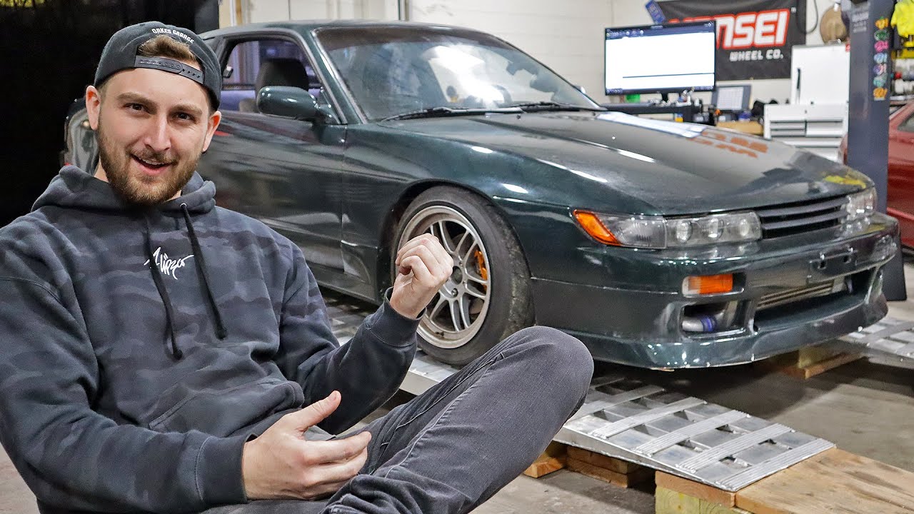 JIMMY OAKES REVS MY 240SX TO 8200RPM! - YouTube