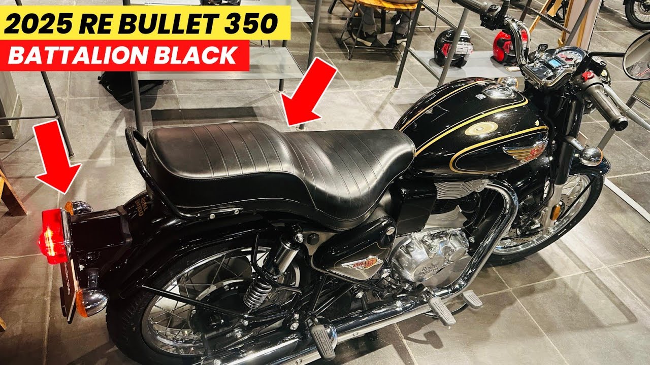All New 2025 Royal Enfield Bullet 350 Standard Details Review | On Road ...