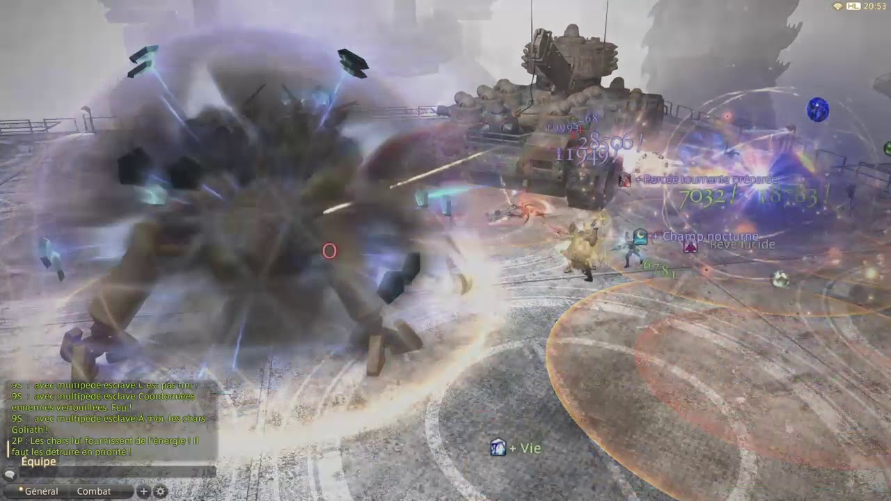 FINAL FANTASY XIV Boss Fight NieR Automata 9S - YouTube