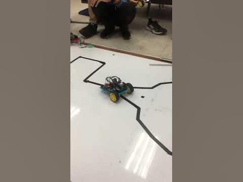 Line Following Robot (5 TCRT5000 sensor) #youtubeshorts #trending # ...