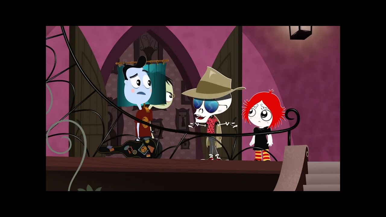 Ruby Gloom Skullboy Has A Vehicle Frank And Len To Get To The Concert ...