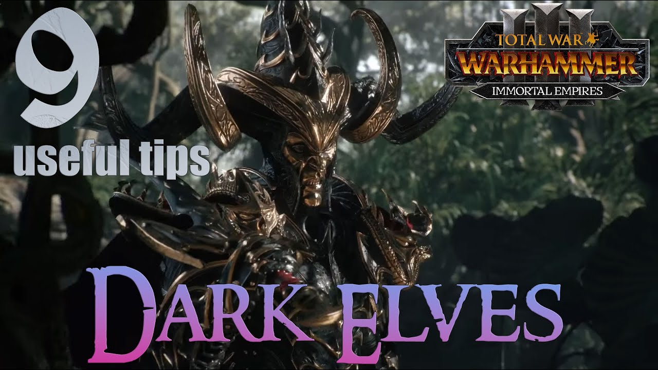9 useful tips for Dark Elves in Total War Warhammer 3: Immortal Empires ...