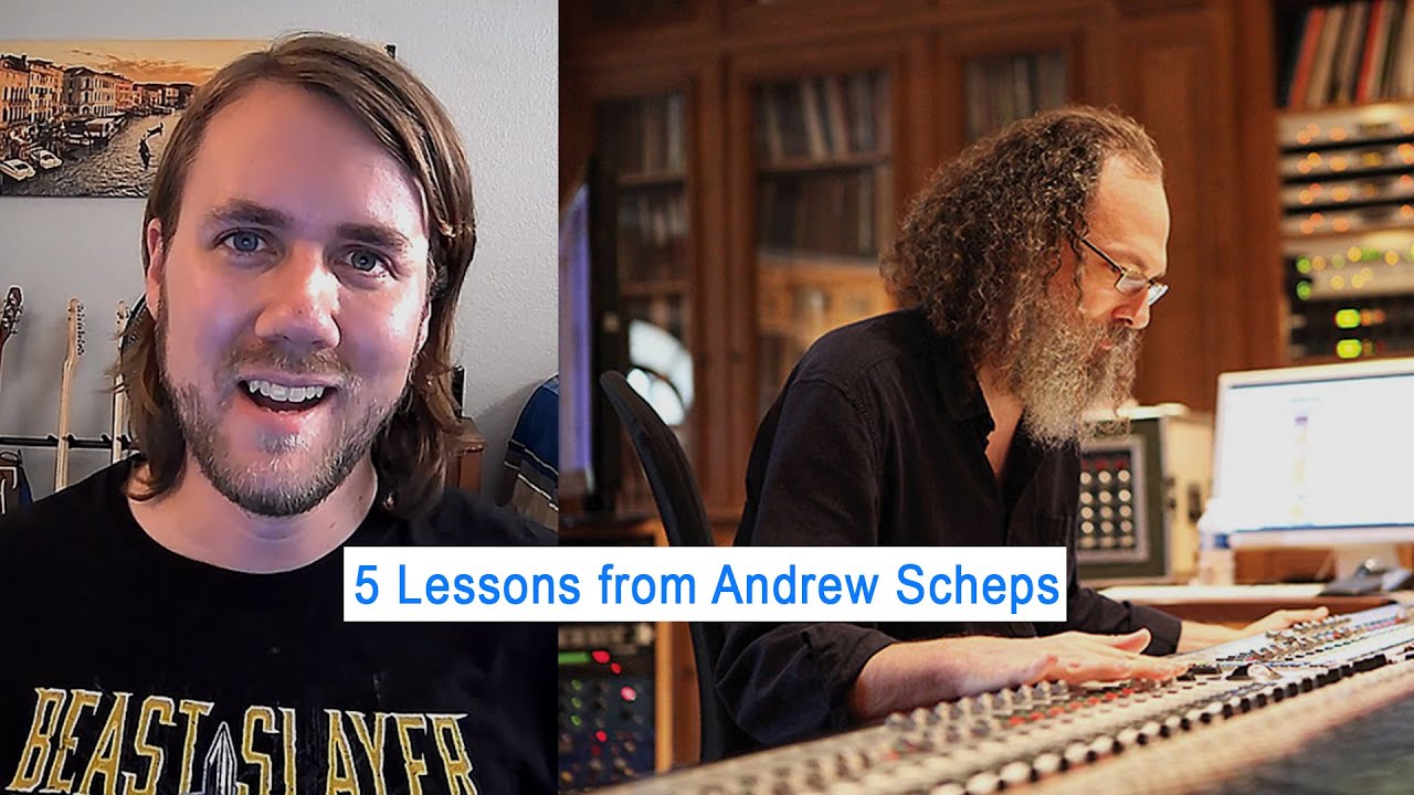 5 Lessons from Metallica Engineer Andrew Scheps - YouTube