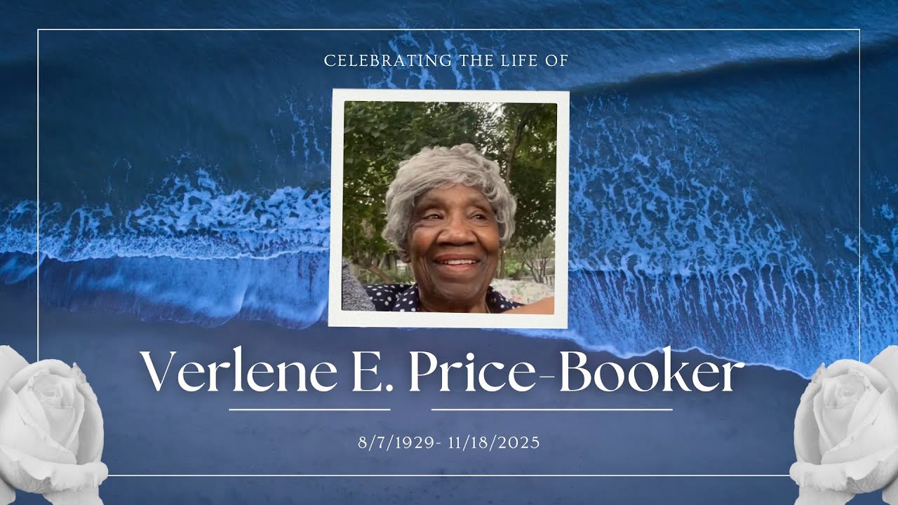 12-2-25 | Celebration of Life: Verlene E Price-Booker - YouTube