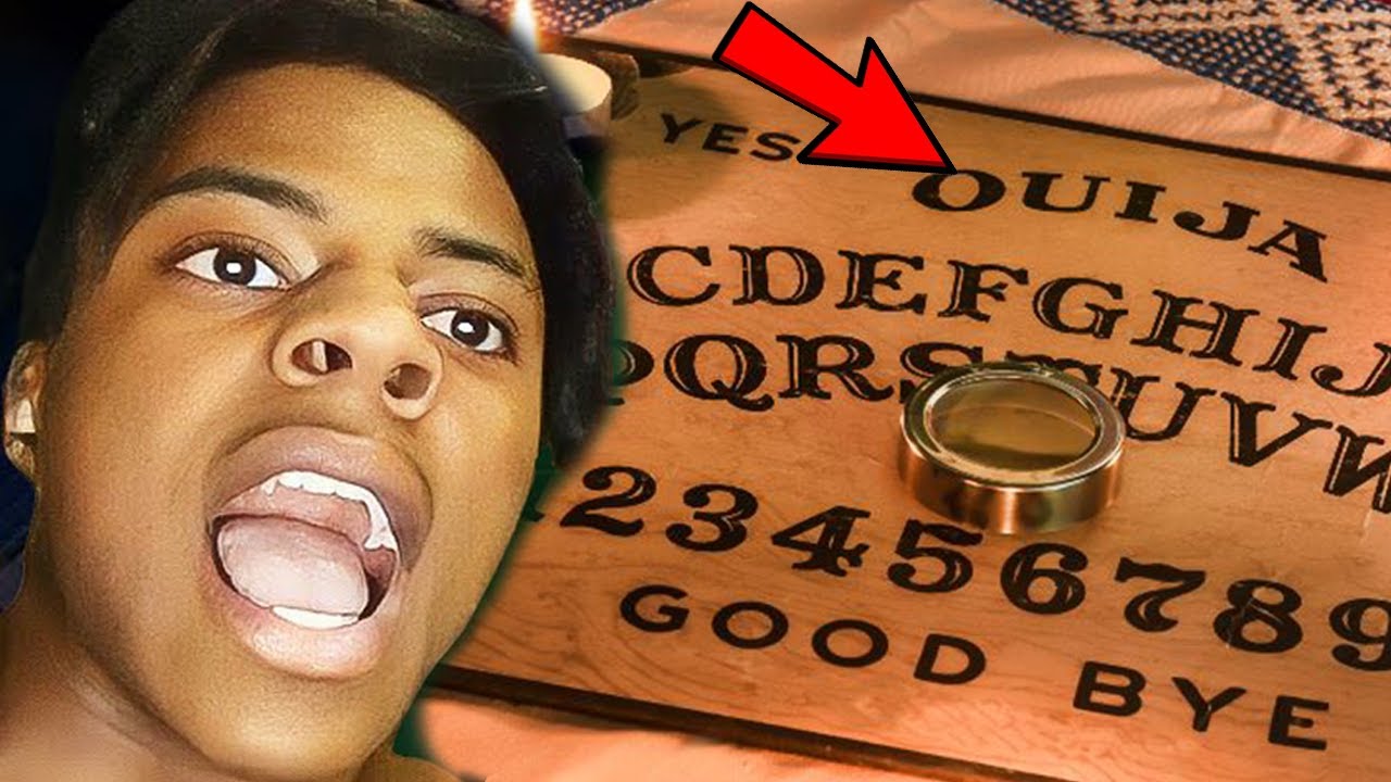 ISHOWSPEED FINDS EVIL SPIRT WITH OUIJA BORED! *NOT CLICKBAIT* - YouTube