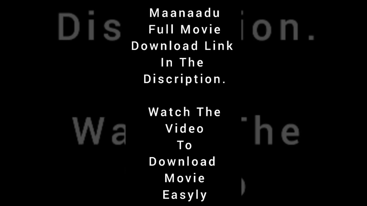 Maanaadu Movie Download In Tamil Maanaadu Movie Download Link Https maanaadu-movie-download-in-tamil-maanaadu-movie-download-link-https