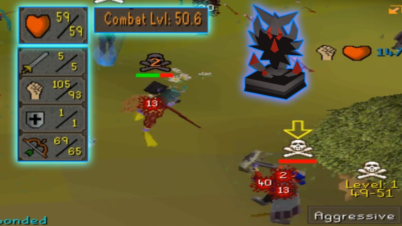 OSRS Nearly Maxed Obby Mauler In Bounty Hunter! [Live Commentary] - YouTube