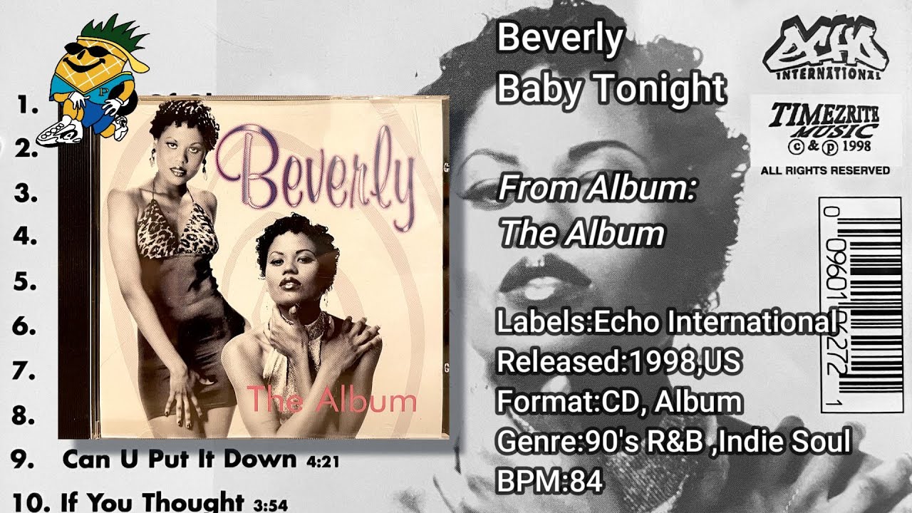 Beverly - Baby Tonight 1998 CDS - YouTube