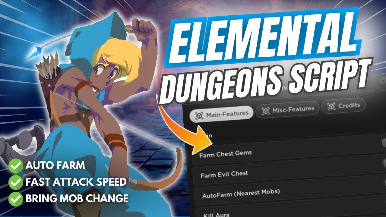 [🔥 NEW] Elemental Dungeons Script | INFINITE GEMS 💎, AUTOFARM 🌾, & MORE ...