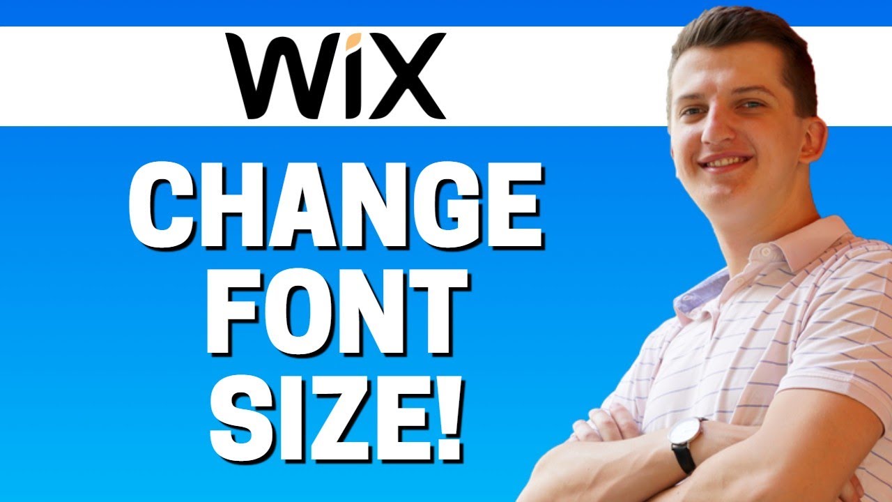 How To Change Font Size In Wix 2020 YouTube How To Change Font Size In Wix 2020 YouTube