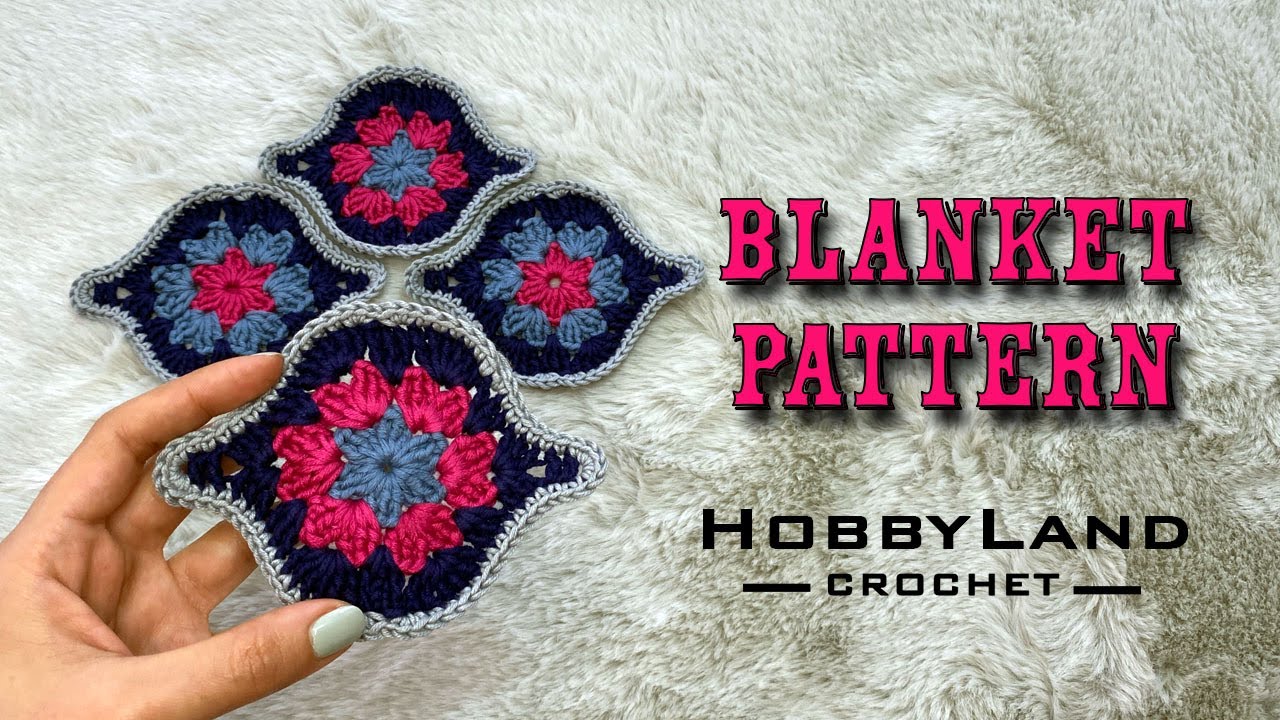 How to Crochet | Beginner crochet | Step by Step Blanket Pattern - YouTube