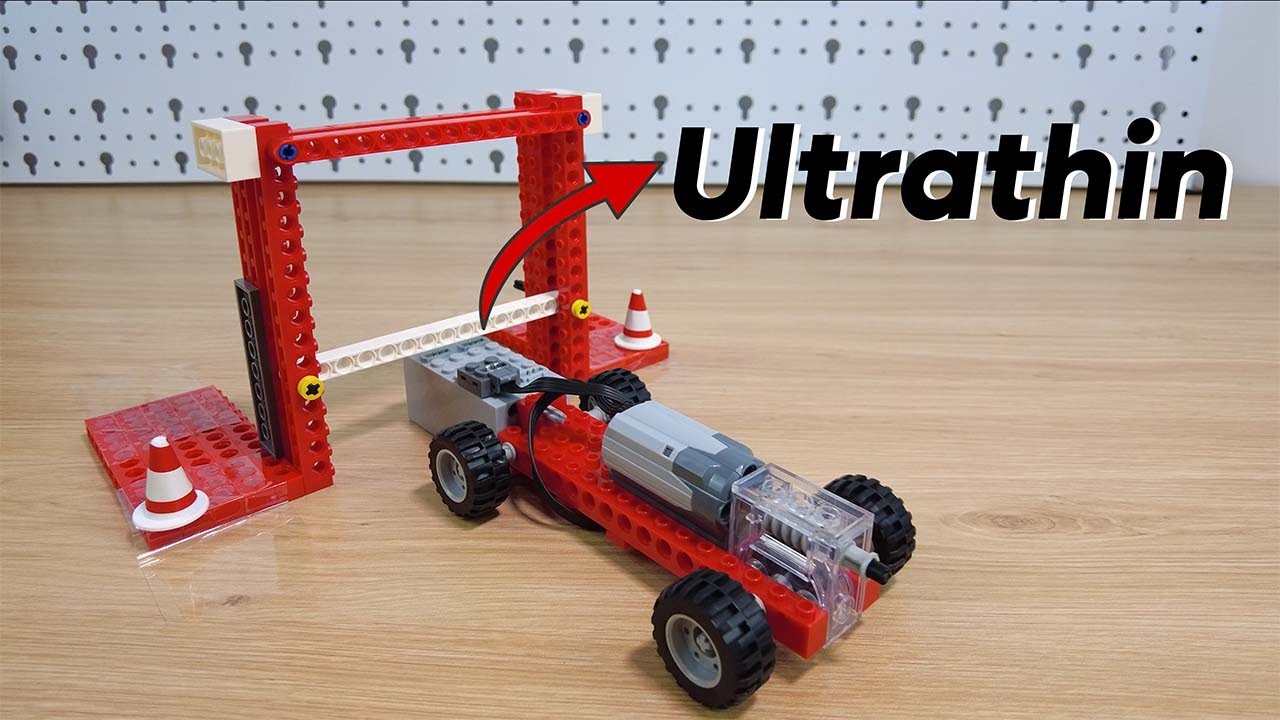 Making A Super-Thin Car From Lego - YouTube