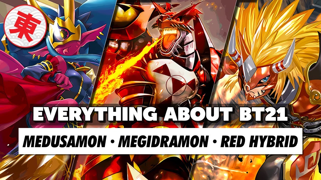 Everything About BT21 - Medusamon / Megidramon / Red Hybrid - YouTube
