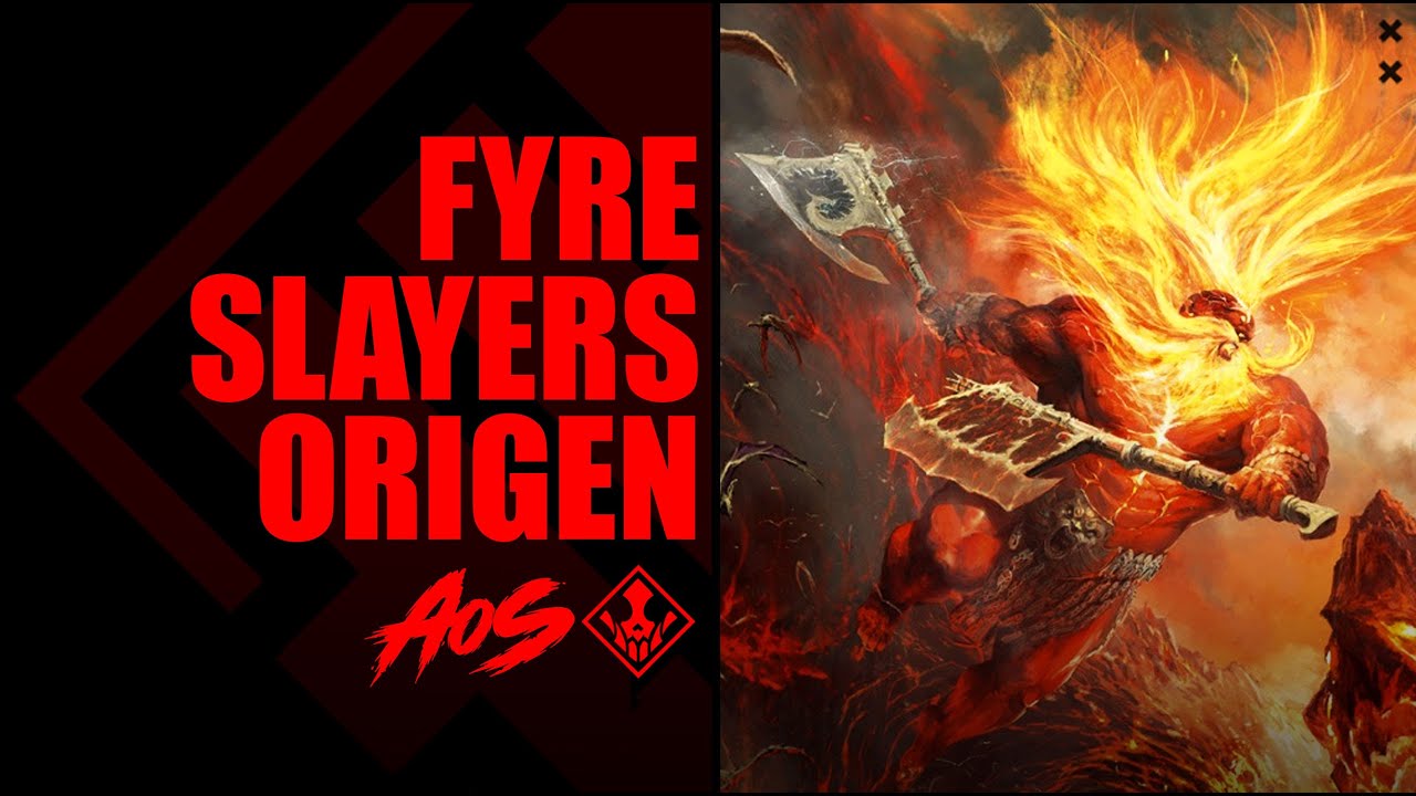 ORIGEN DE LOS FIRESLAYERS - GRIMNIR - Warhammer Age of Sigmar - YouTube