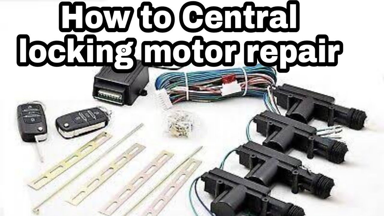 Car Central locking motor repair in Alto - YouTube