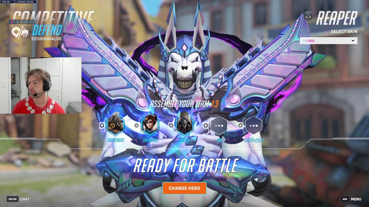 23K DMG! DANTEH INSANE REAPER OVERWATCH 2 SEASON 16 TOP 500 GAMEPLAY ...