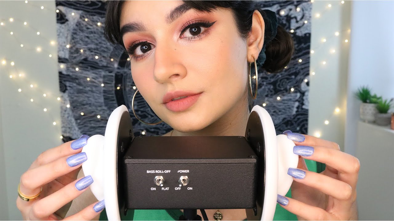 ASMR Tapping Your Ears While Repeating Tingly/Tingles ♡ - YouTube