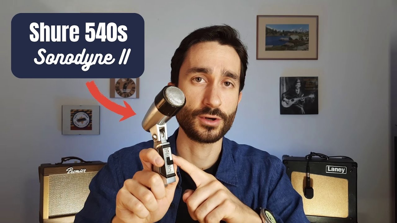 Shure 540s Sonodyne II - Mitico microfono per armonica a bocca! Test e ...