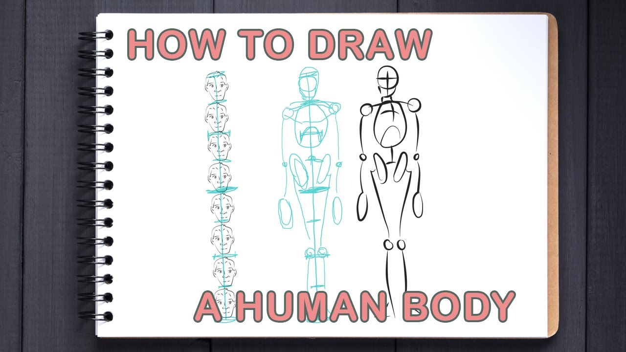 How To Draw Bodies Part 1 | Stick Figures - YouTube