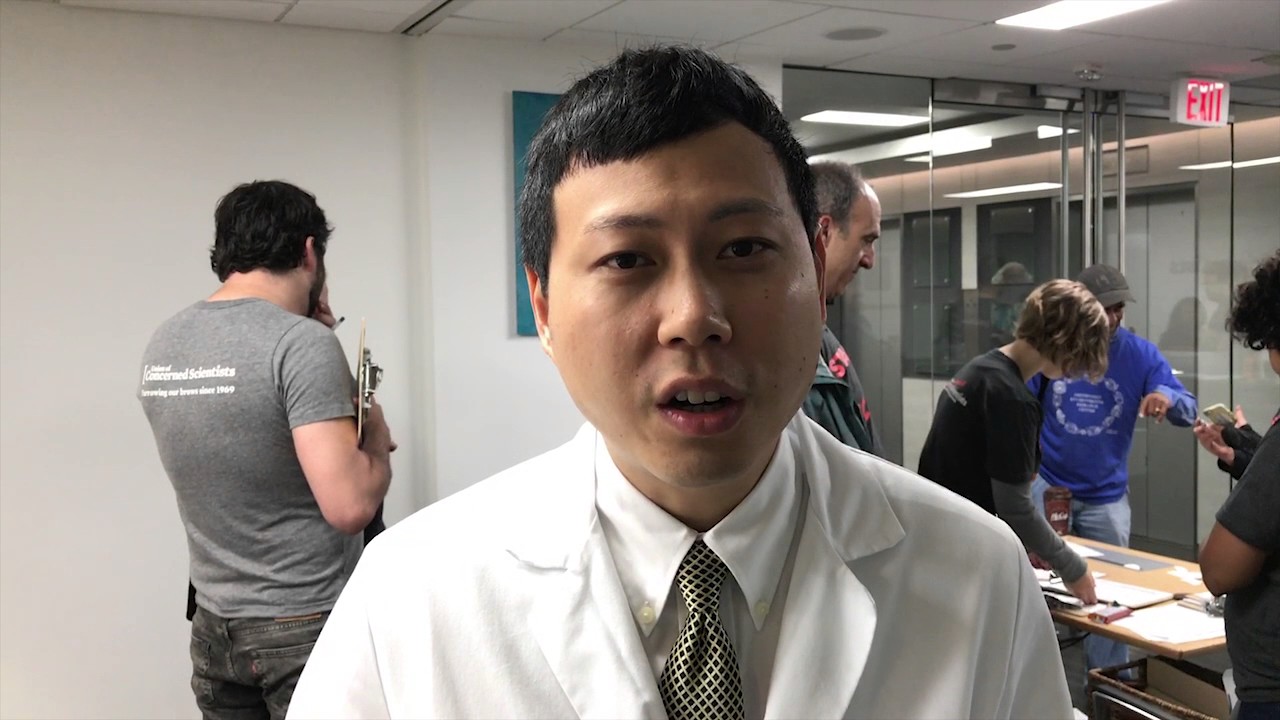 Why Dr. Gu marched for Science - YouTube