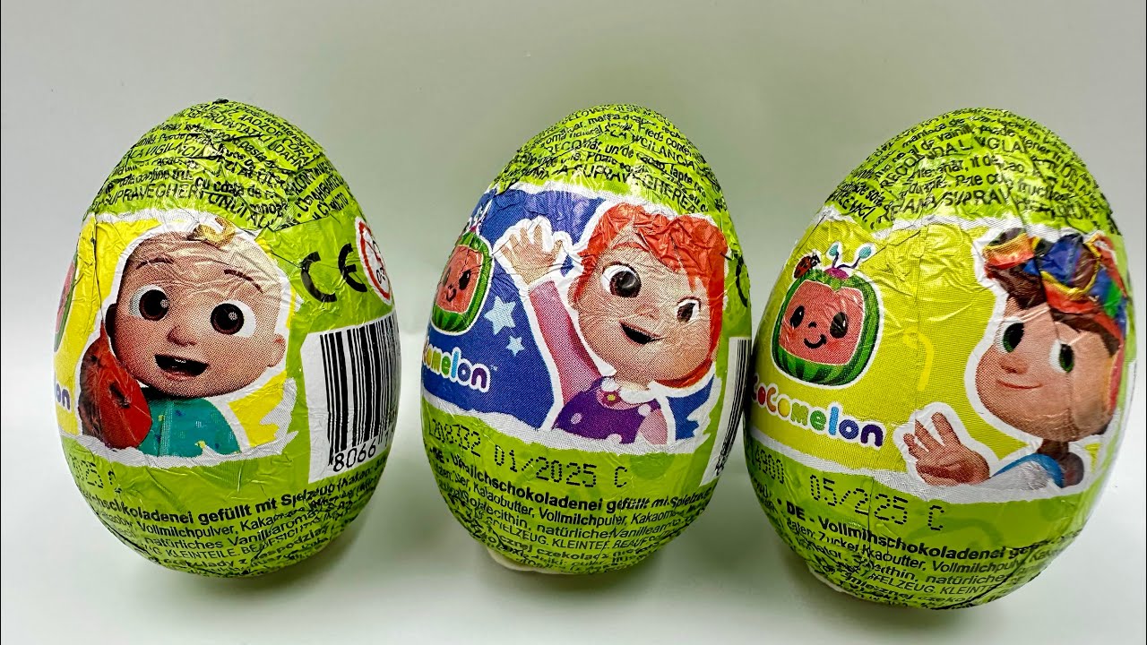 Yummy Satisfying Unbox || CocoMelon Surprise eggs - YouTube