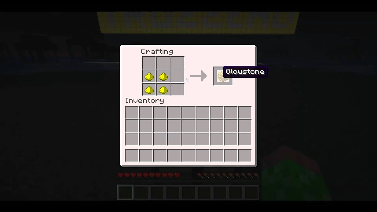 Minecraft Glowstone [Crafting] [HD] - YouTube
