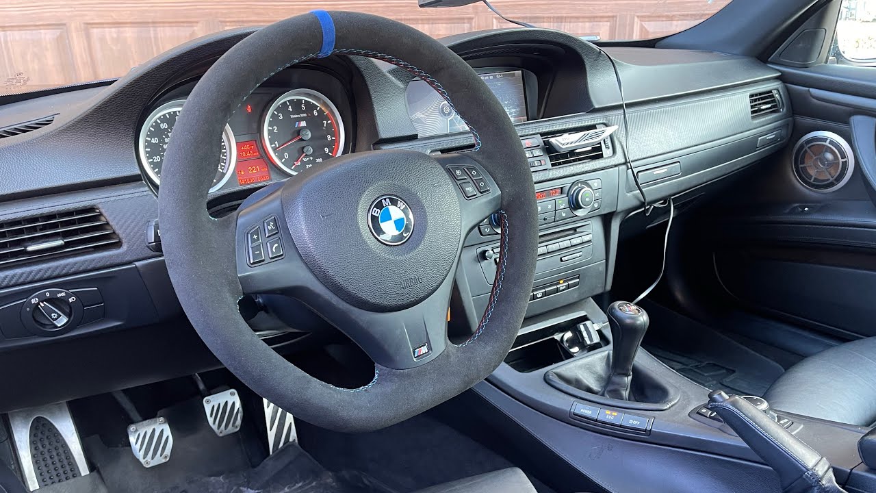 E92 M3 Steering Wheel Swap - So Easy, Step by Step - YouTube