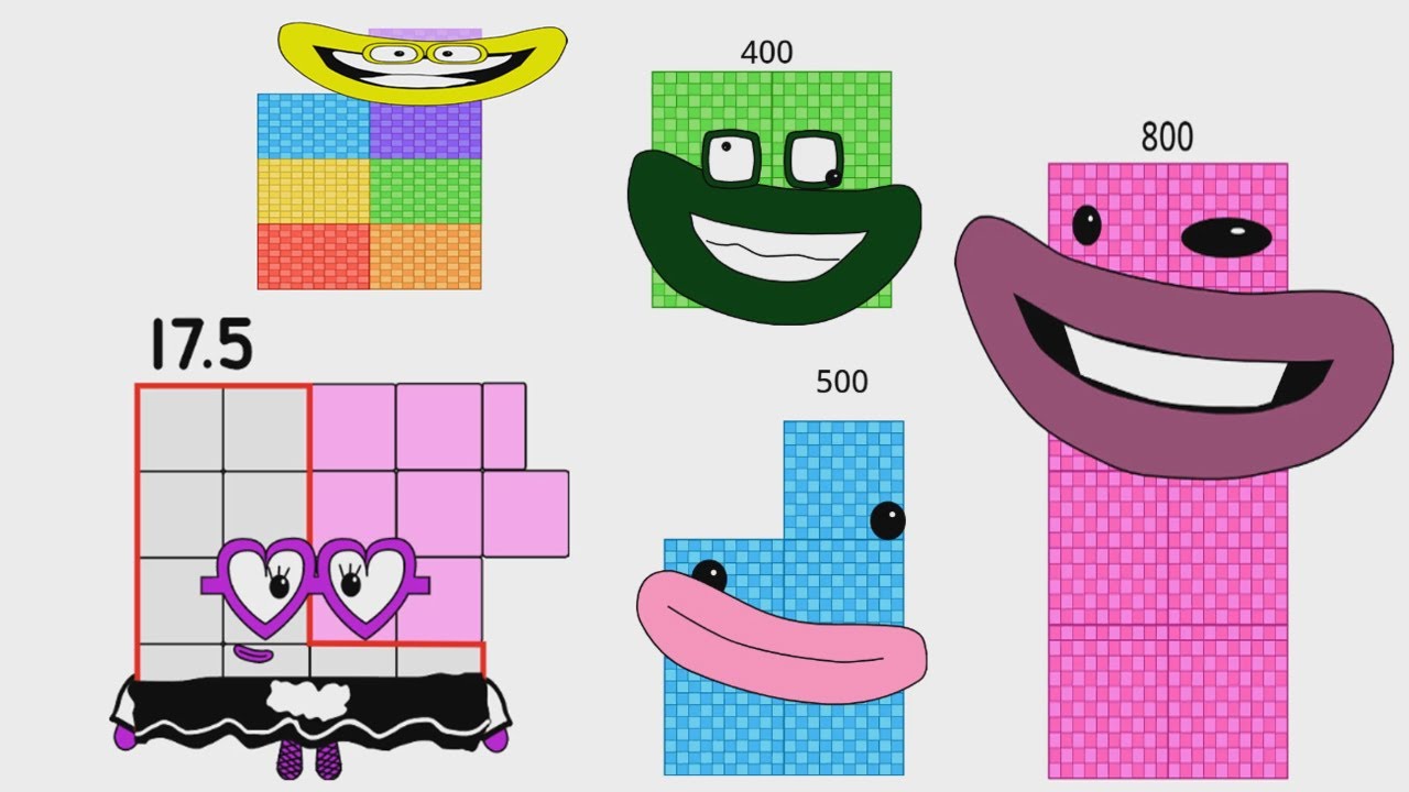 Numberblocks Cursed Hundreds: Cursed Base-27 Numberblocks - YouTube