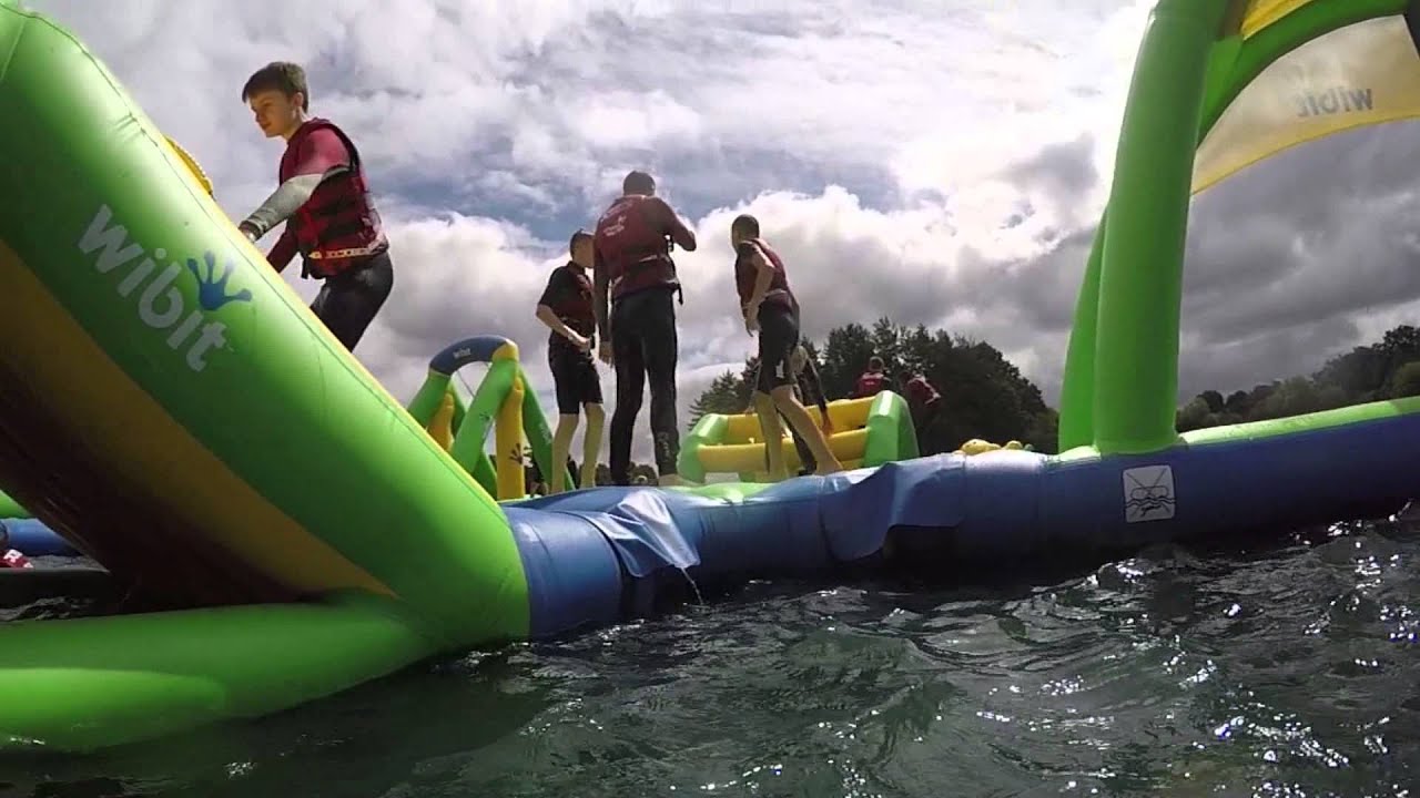 Roxeth Youth Aqua Park Trip - YouTube
