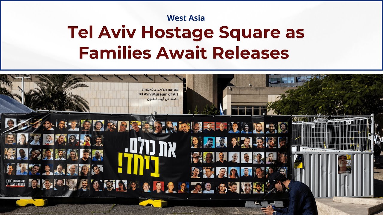 Tel Aviv Hostage Square as Families Await Releases | Nordic Today Live ...