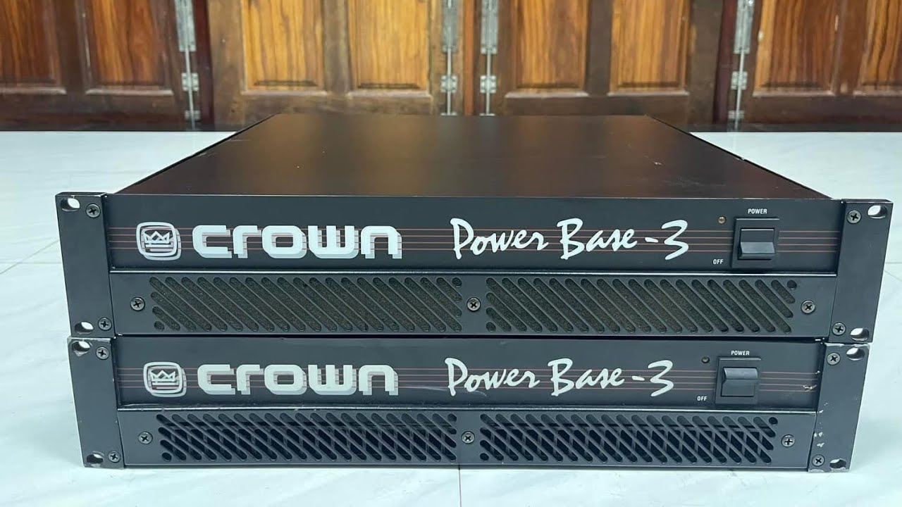 11-12 2con Crown Power Base-3 made in USA zin nguyên bụi đẹp xuất ...