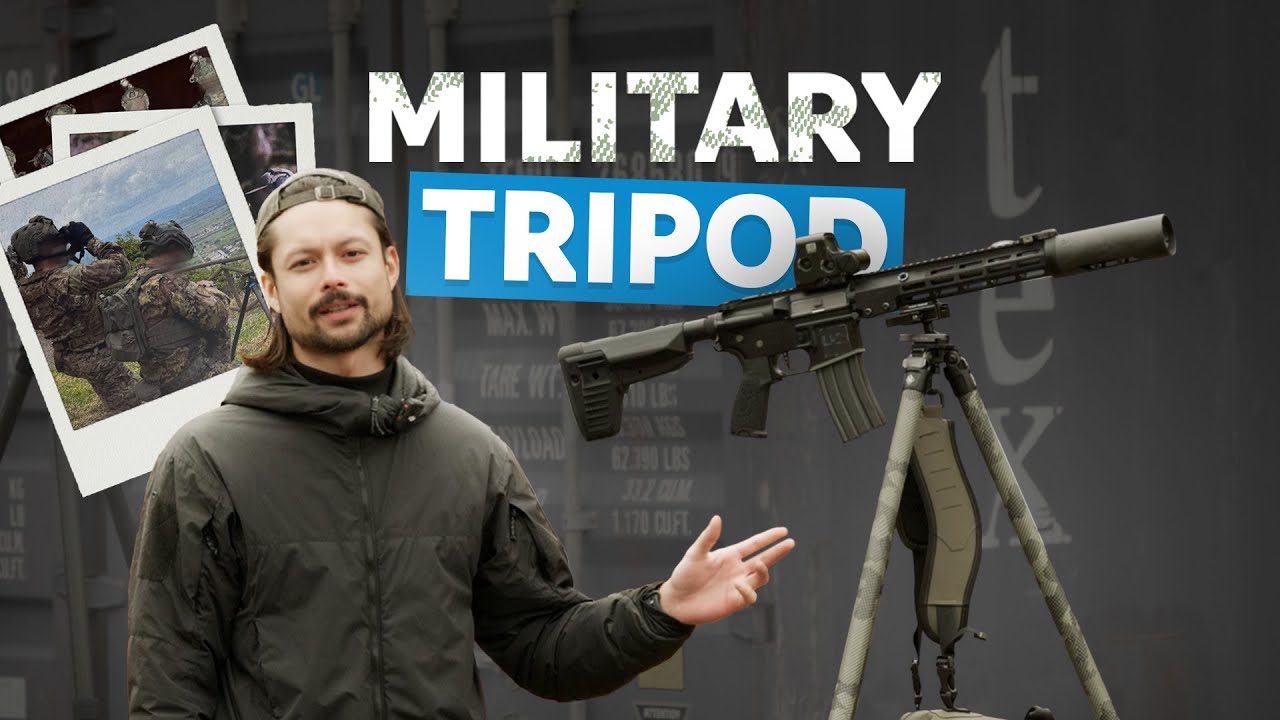 German Tactical Systems - Military Tripod - Scout Series - YouTube