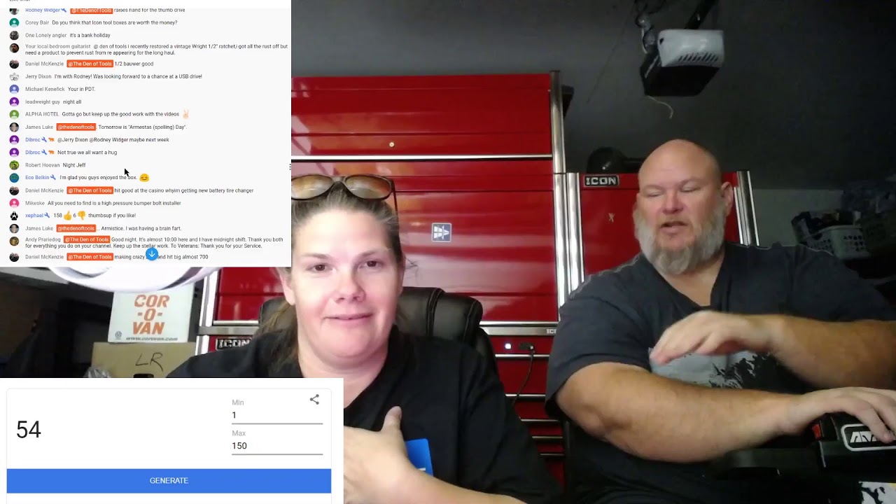 The Den of Tools Live Stream - YouTube