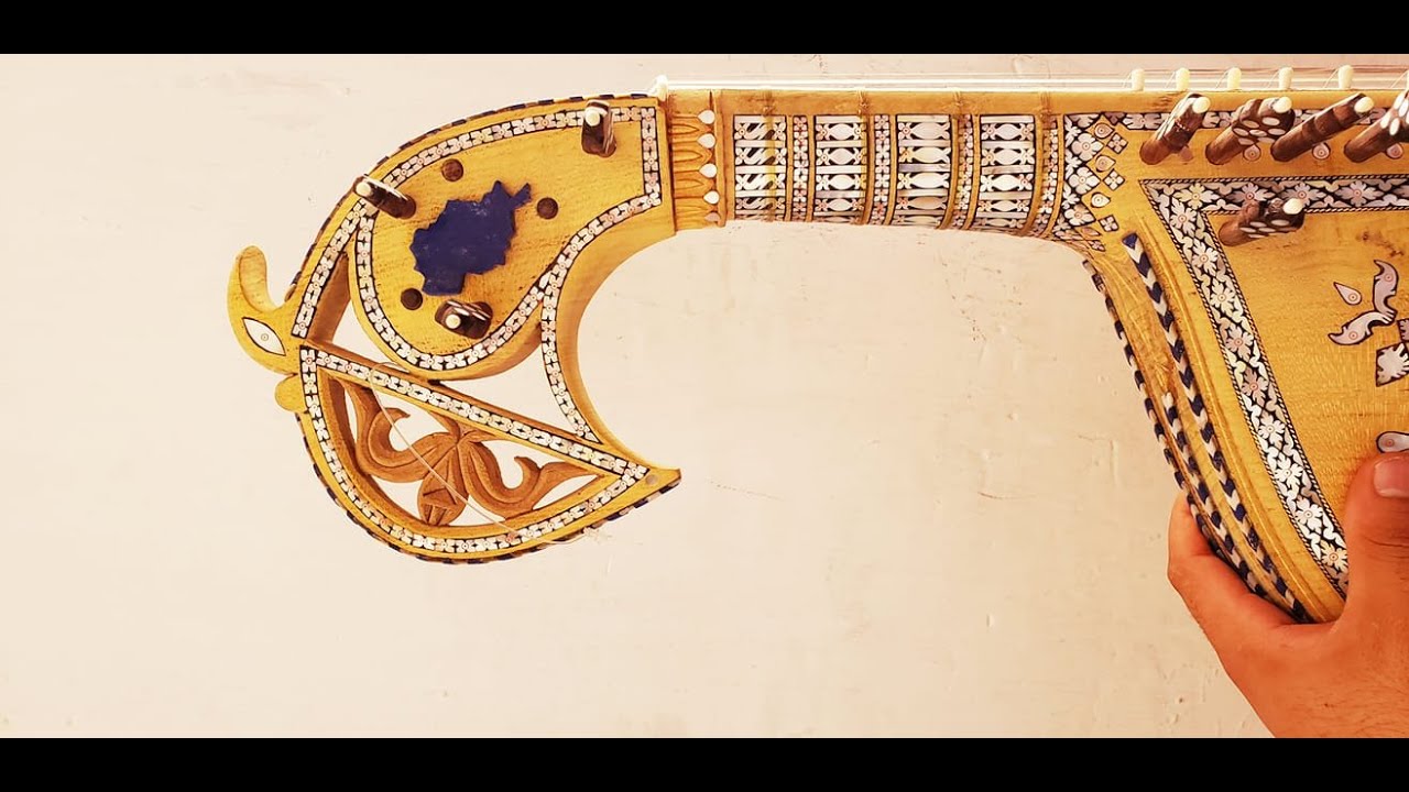 Crown Head “Sanhai,Taj” تاج of Rabab instrument in Rubabshop - YouTube