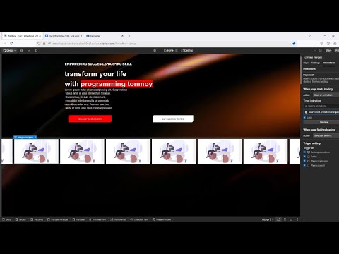 Webflow marquee animation tutorial - YouTube