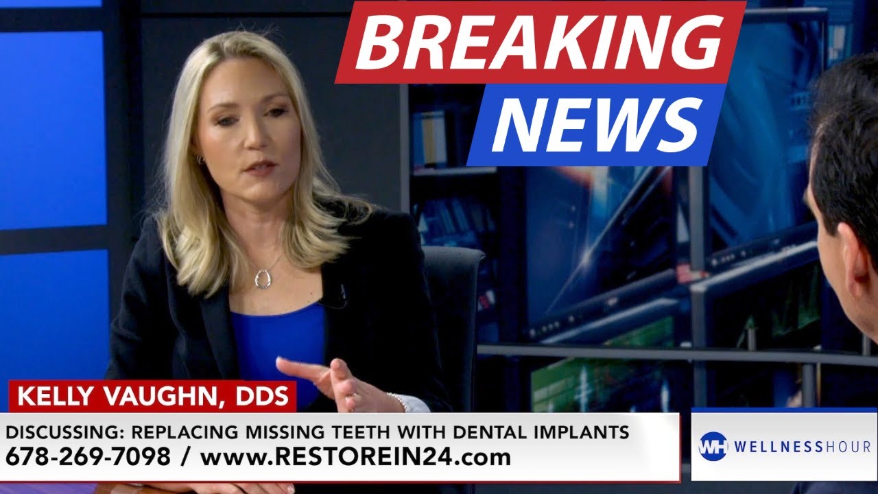 Wellness Hour: Dr. Kelly Vaughn Talks Full Mouth Dental Implants - YouTube