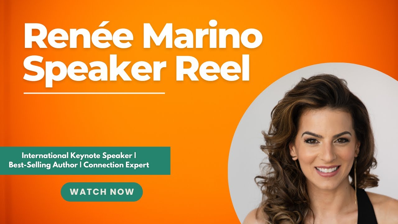 Renée Marino-2024 Speaker Reel - YouTube