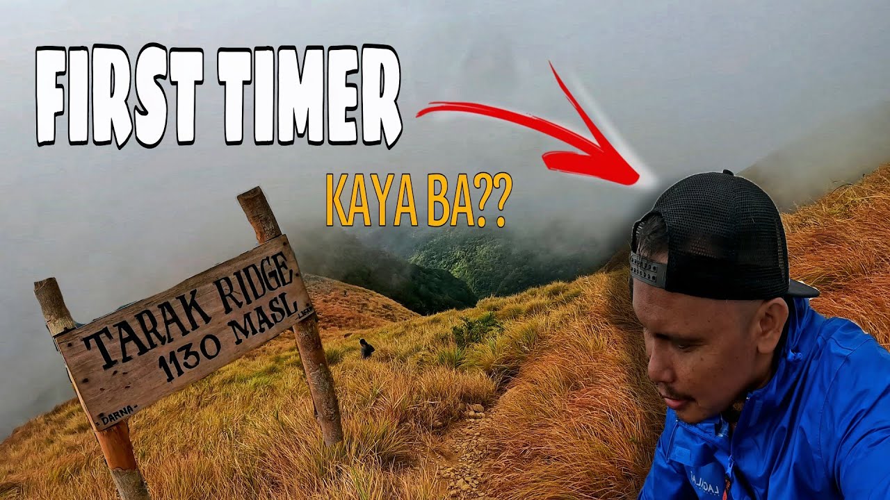 TARAK RIDGE | MT. TARAK KAYA BA NG NEWBIE?? #tarakridge #mt.mariveles # ...