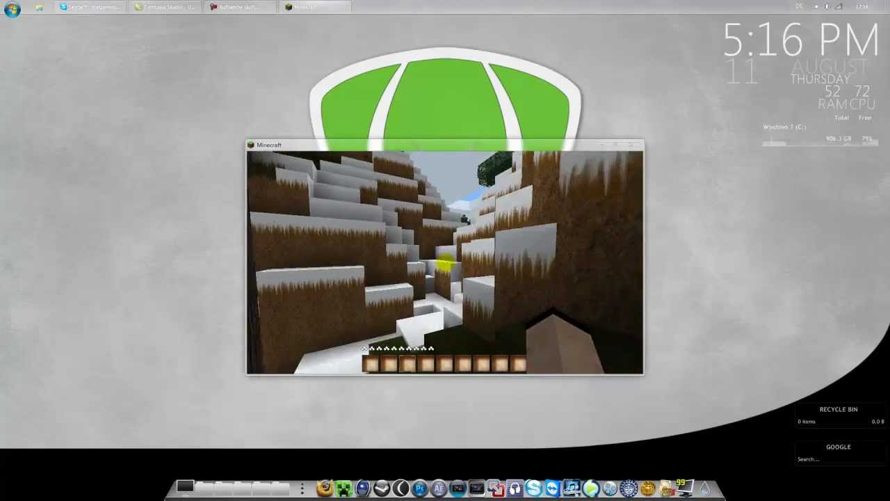Minecraft 1.1 Honeyball / Gronkh Texturepack download Tutorial - YouTube