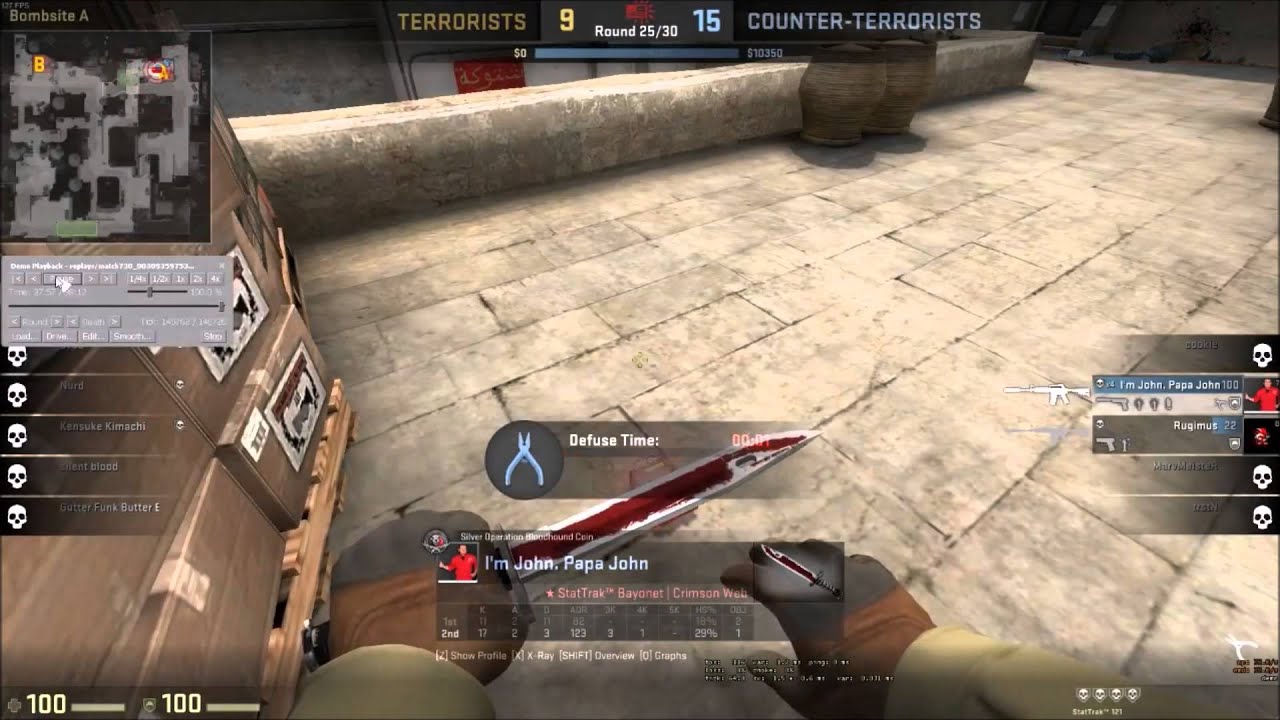 Counter-Strike: GO Montage of I'm John. Papa John - YouTube