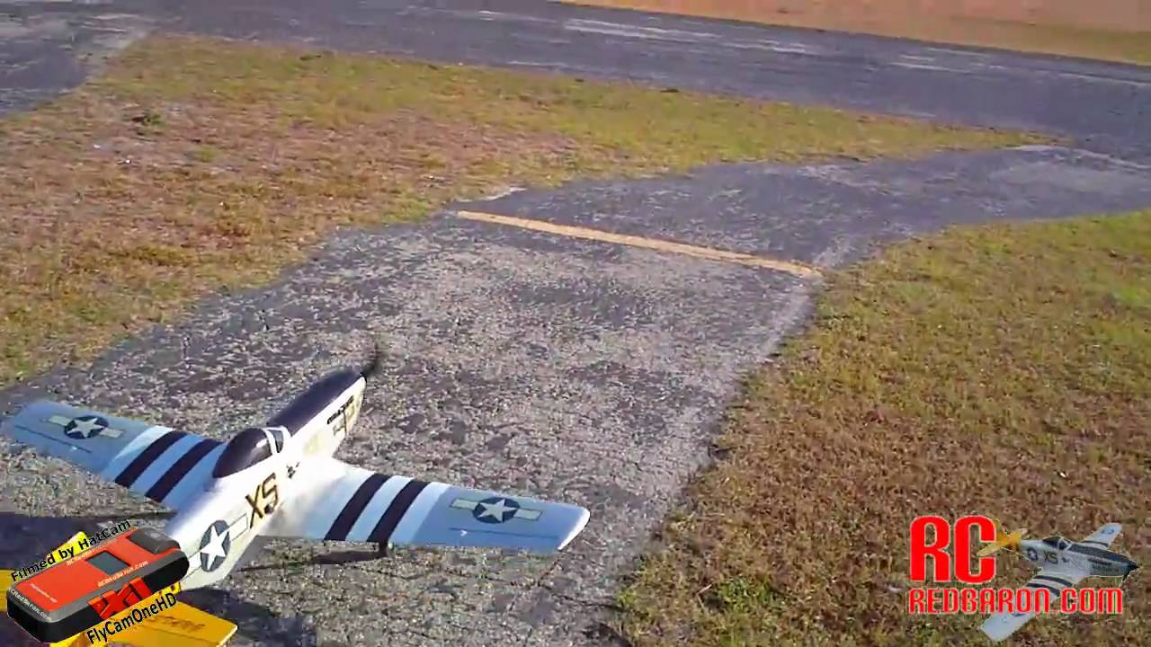 P 51 Mustang Nitroplanes Double Trouble II Aileron Detached in Flight ...