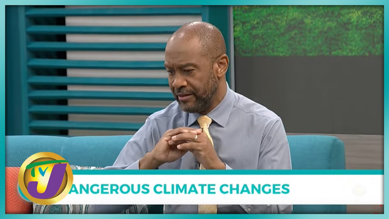 Dangerous Climate Changes with Evan Thompson | TVJ Smile Jamaica - YouTube