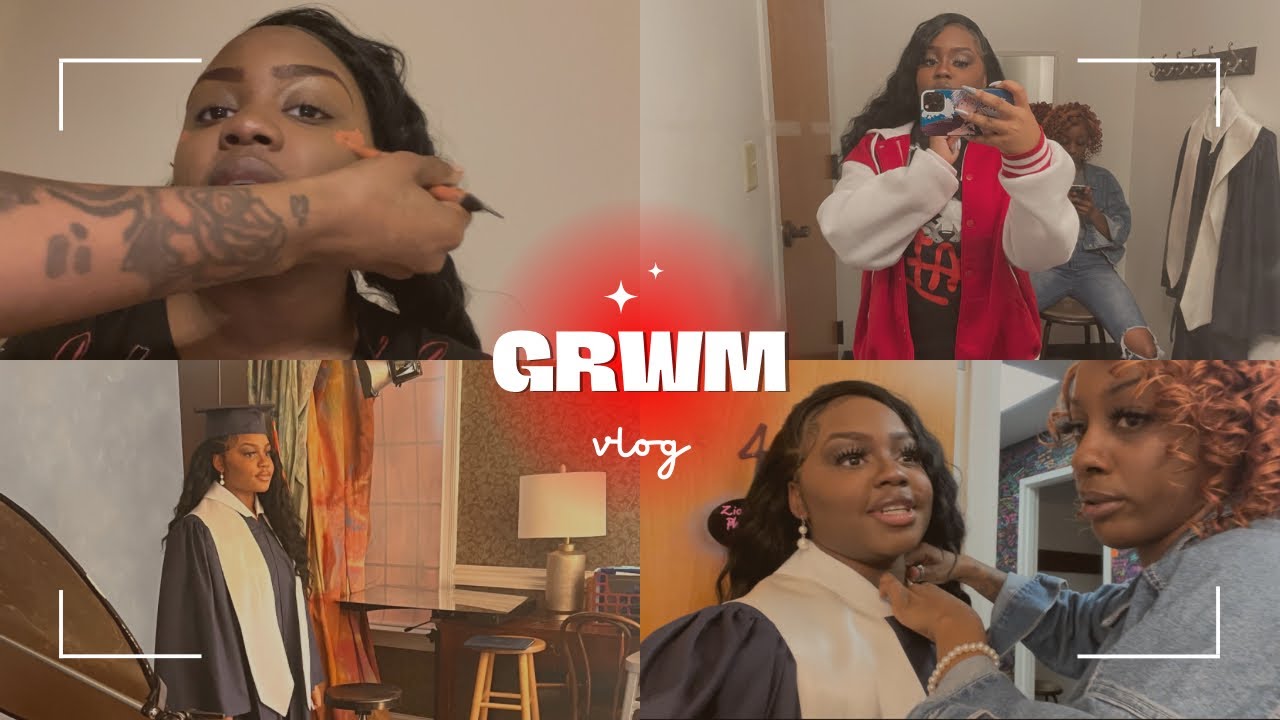 GRWM Senior Pictures - YouTube