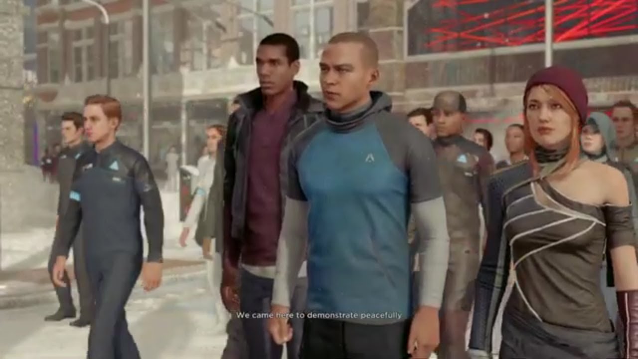 Detroit: Become Human Markus Story Mode Chapter 27 Freedom March - YouTube