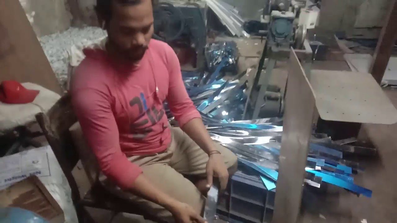 packing clip machine (large production of clip) - YouTube