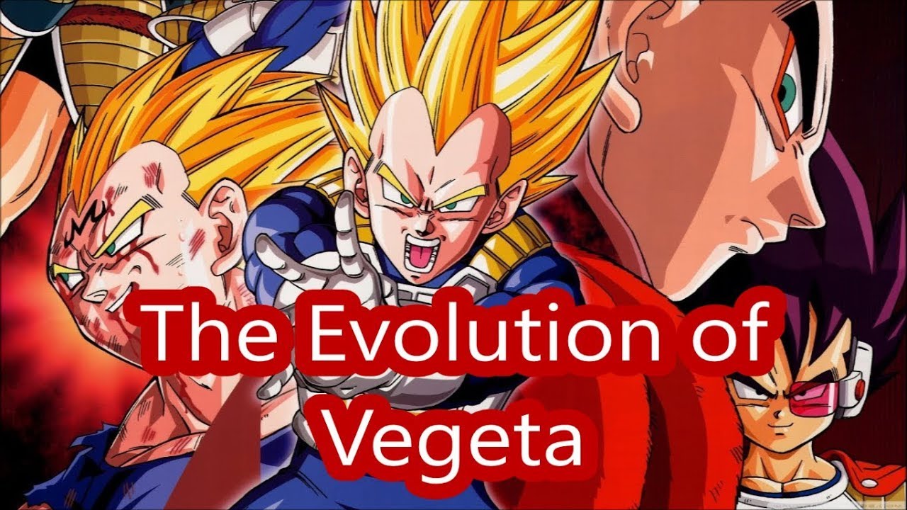 The Evolution Of Vegeta | All Vegeta's Transformations - YouTube