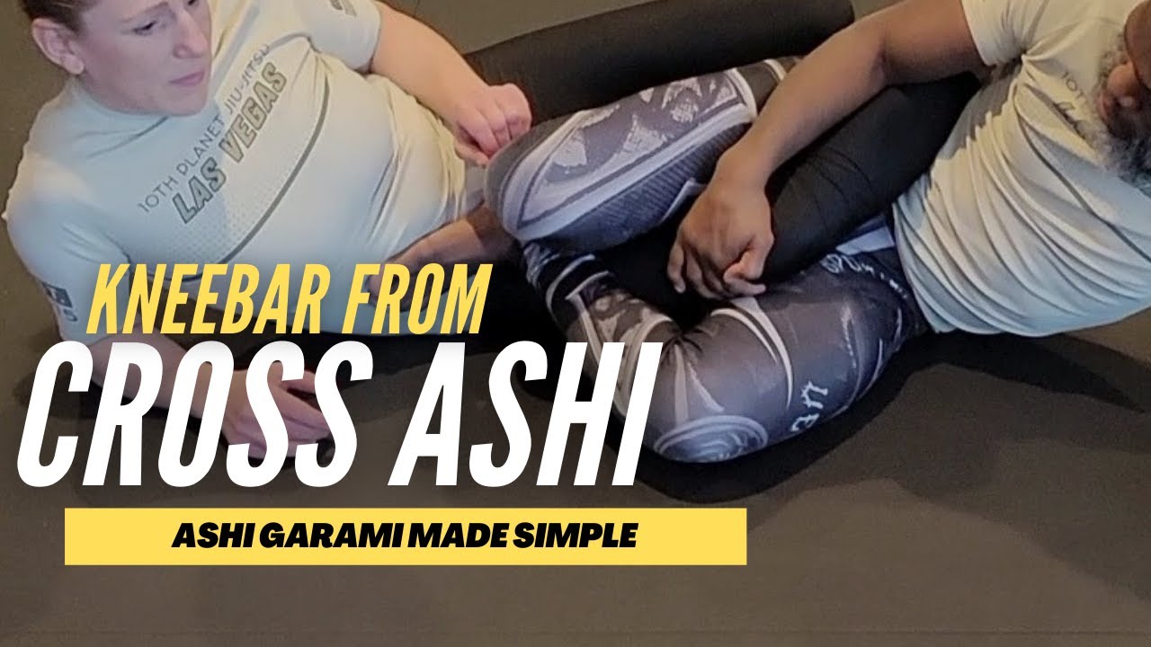 2 Ways to Attack a Kneebar From Cross Ashi - YouTube