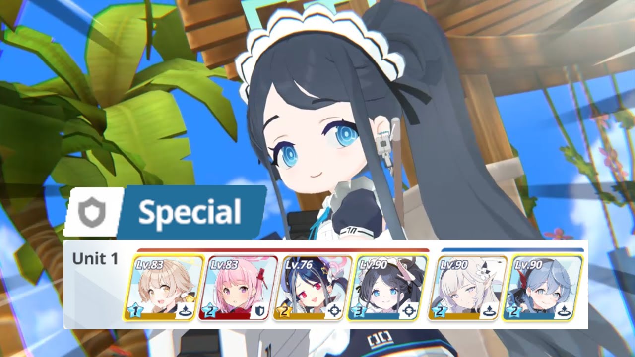 [Blue Archive] Wakamo Hovercraft Insane Blue ft Maid Aris. 3 teams ...