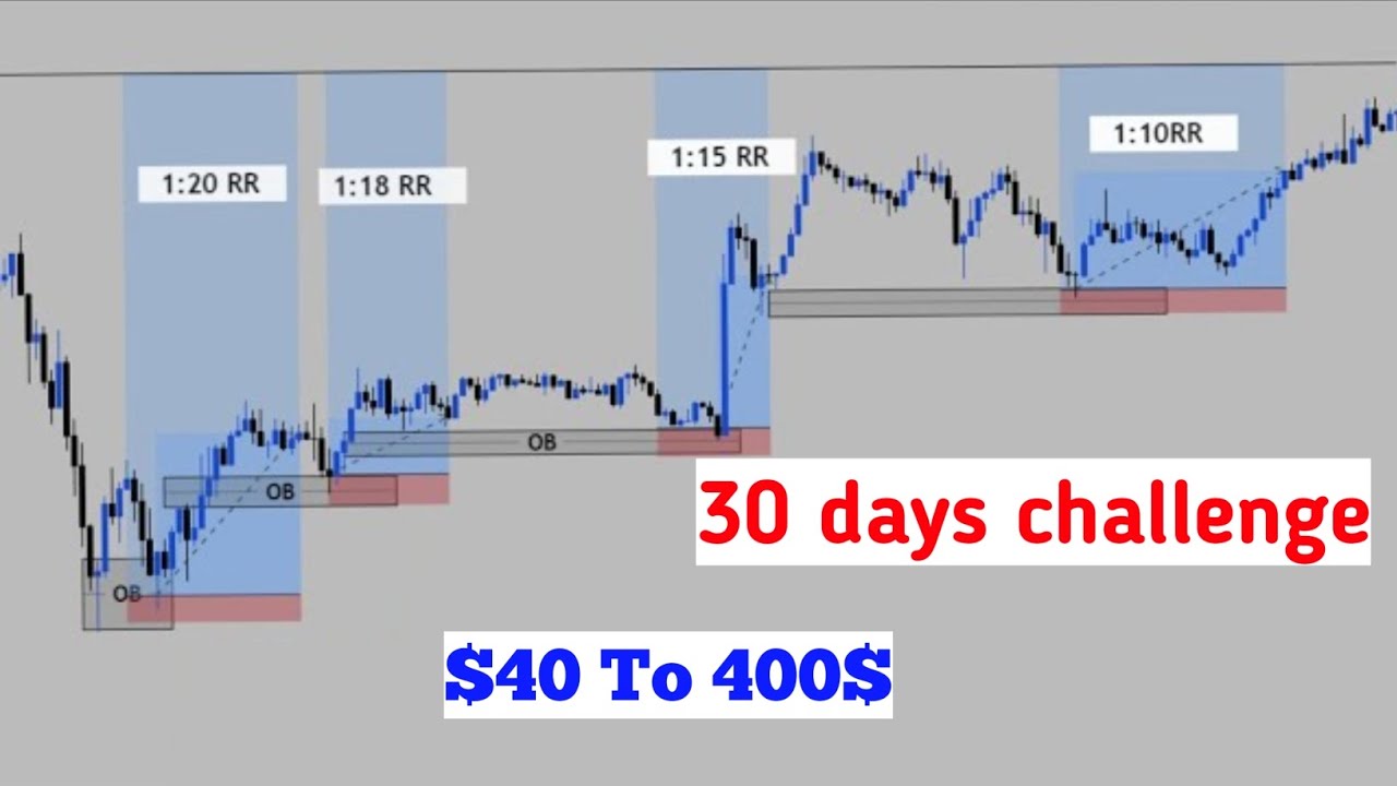 30-Day Challenge: Turning $40 into $400 – Can I Do It? || #forexempire ...